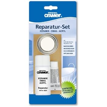 Cramer Ceramic / Enamel Repair Kit for Baths, Sinks and Counter Tops ...
