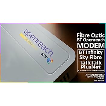 BT OPENREACH Modem (Fibre Optic) for BT Infinity, Sky Fibre, TalkTalk ...