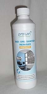 proWin Bad und Sanitärreiniger 500 ml & Superschaumflasche: Amazon.de ...