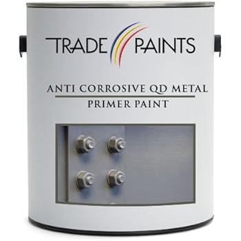 Trade Paints Grey Oxide Primer Paint For Metal - 5 Litre: Amazon.co.uk ...