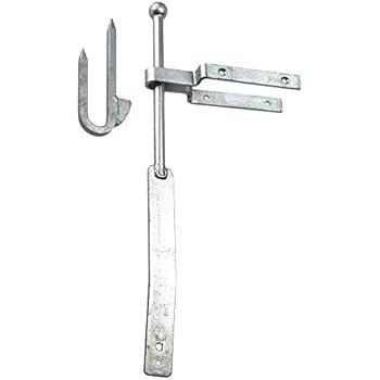 Field Gate 600mm Spring Fastener Latch Set & Fixings: Amazon.co.uk: DIY ...