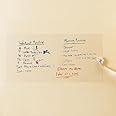 Time Tech Clear Whiteboard Wall Sticker 2?x4? ? Self-Adhesive ...
