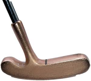 2 Way Traditional Bullseye Brass Style Golf Putter, Right or Left hand ...