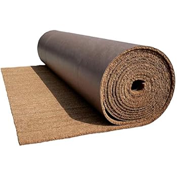 Coir Entrance Mat Heavy Duty Coconut Coir Matting 17mm Thick 2M Wide by ...