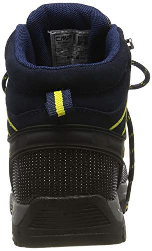 (TG. 41 EU) CMP Rigel Mid, Scarpe da Arrampicata Alta Unisex-Adulto, (B.Blue-Zaf