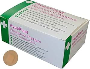 HypaPlast Washproof Spot Plasters - 2.5cm diameter (Pack of 100 ...