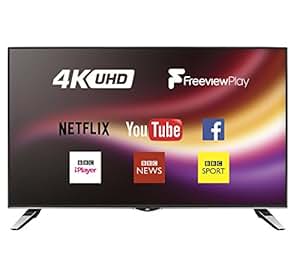 JVC 40 inch 4k Ultra HD Smart LED TV with Freeview: Amazon.co.uk ...