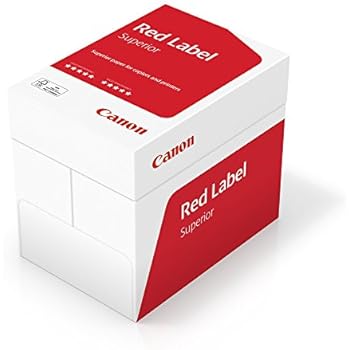 Canon A4 red label, superior business paper, suitable for all printers ...