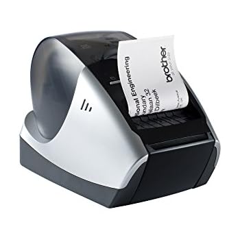 Brother P-touch QL570 Etikettendrucker (USB 2.0) schwarz/silber: Amazon ...