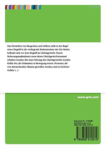 Arbeitssicherheit: Baustellensicherung gemÃ¤ÃŸ DIN 4124 Baugruben und ...