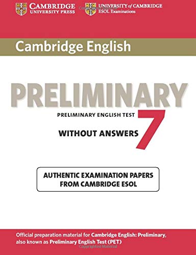 Cambridge English Preliminary 7 Student's Book without answers [Lingua ...