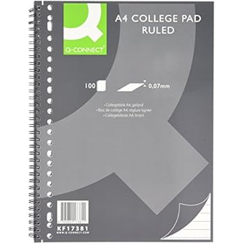 5 Star Office Spiral Notepad Headbound Ruled 160 Pages 80 Sheets ...