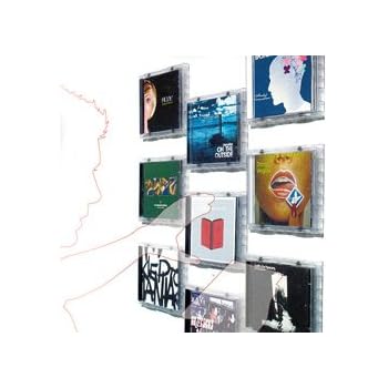 CD Wall Tiles Transparent - Display Your CDs As Artwork With These Fix ...