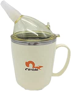 Healifty Trinkbecher für Erwachsene, Edelstahl, mit Deckel und ...