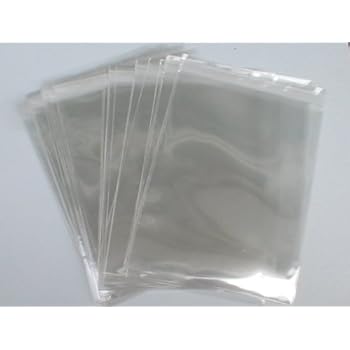 50 Pack of A3 Portrait Strong Plastic Poly Punch Pockets Wallet Sleeves ...