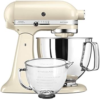 KitchenAid 5K45SSBWH Classic Stand Mixer, 4.3 Litre, White: Amazon.co ...