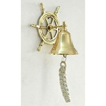 Buy beyond collection Wrought And Cast Iron Brass Door Hanging (Brown ...