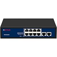 CP-Plus HPU4H2 4 Port PoE Switch HPU4H2 with 4 PoE Ports (100 Mbps) & 2 ...