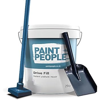 Asphalt Cold Lay Tarmac Black Pothole Repair KIT: Amazon.co.uk: DIY & Tools