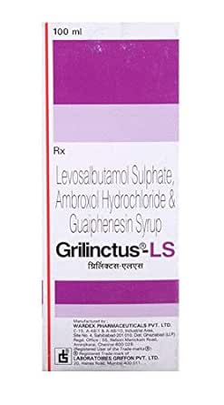 Grilinctus-LS - Bottle of 100 ml Syrup : Amazon.in: Health & Personal Care