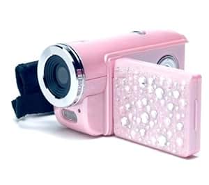 Teknofun Girly Video Camera with Rhinestone - Pink: Amazon.co.uk ...
