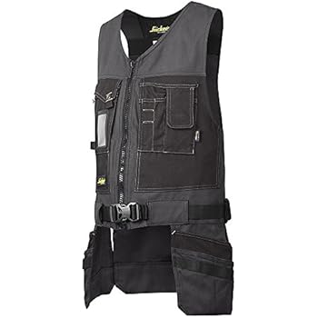 Snickers AllroundWork Tool Vest Black M: Amazon.co.uk: DIY & Tools