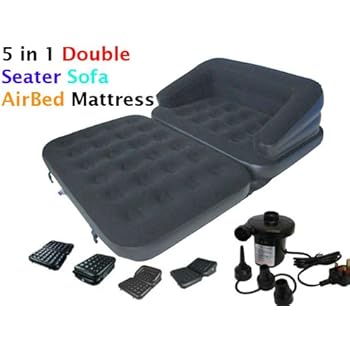 Intex One Person Inflatable Pull Out Chair Bed Sofa bed #68565: Amazon ...