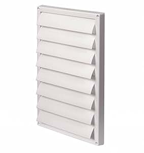 Wall Gravity Flaps 220mm x 340mm Air Vent Grill with Backdraft Shutter ...