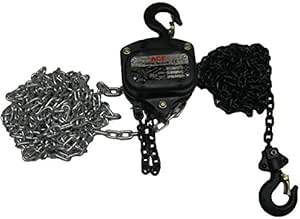 Heavy Duty Chain Block and Tackle 0.5 Ton 10 Metre: Amazon.co.uk: DIY ...
