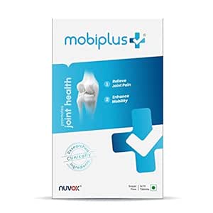 MOBIPLUS – Joint Health Supplement with Veg. Glucosamine, Boswellin ...
