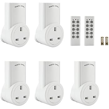 Energenie Remote Control Sockets (Pack of 4): Amazon.co.uk: DIY & Tools