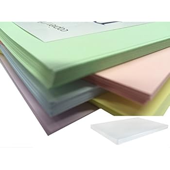 A4 Pastel Paper Assorted Colors 100 Sheets (80gsm): Amazon.co.uk ...