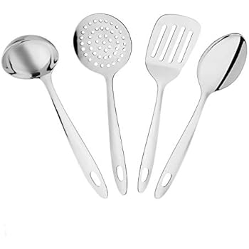 Stainless Steel Perfect Dosa Making Spoon/Ladle Set of 2 Pcs 1 Turner ...
