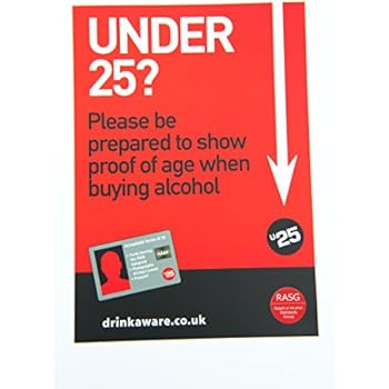 A4 Challenge 25 Poster Laminated - Alcohol: Amazon.co.uk: Kitchen & Home