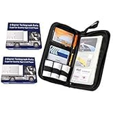 Digital tachograph Organiser tacho Holder Wallet & TACHO 3 Spare Rolls ...