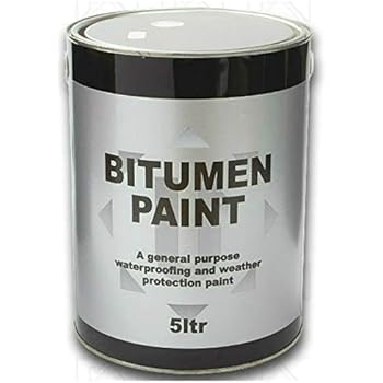 5 Litre Black Bitumen Paint: Amazon.co.uk: DIY & Tools