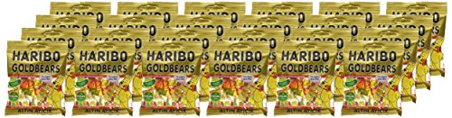 Haribo Halal Sweets Goldbears, 100 g, Pack of 24