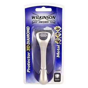 Wilkinson Sword Razors Protector 3D Diamond Metal: Amazon.co.uk: Health ...
