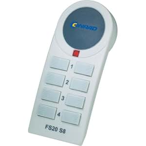 Conrad FS20 S8 wireless remote control Number of: Amazon.co.uk: Electronics