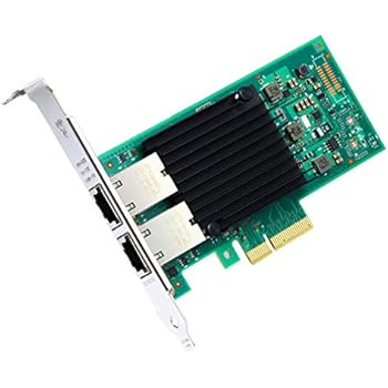 10Gtek® 10GbE PCIE Scheda di Rete per Intel X550-T2- ELX550AT2 Chip ...