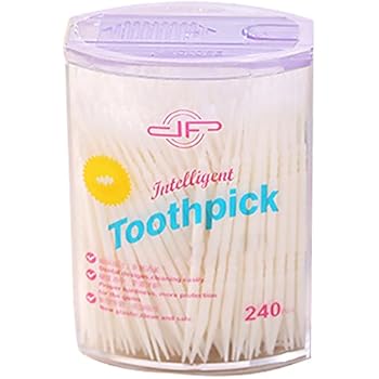 dentamin® Toothpicks, 100 pcs Pack, Individually Wrapped, Cocktail ...