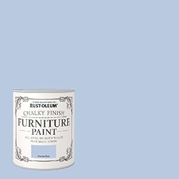 Rust-Oleum Chalk Chalky Furniture Paint Powder Blue 750ML: Amazon.co.uk ...