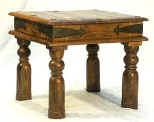 Mercers Furniture Indian Maharani Jali 45cm End Table : Amazon.co.uk ...
