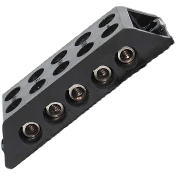 Electrical Wiring Terminal Block 5-Position Ground Copper Bar ...
