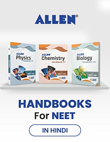 Buy ALLEN Physics, Chemistry, Biology Handbook For NEET (UG) Exam ...