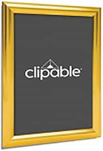 Aluminium Gold A4 A3 A2 A1 A0 Mitred Snap Frames Wall Posters Holder Click Frame Picture Clip ...