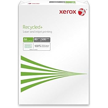 Xerox A4 80gsm Recycled Paper - White Ream: Amazon.co.uk: Office Products