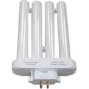 ARSUK 27W Replacement Fluorescent Light Bulb for Natural Daylight ...