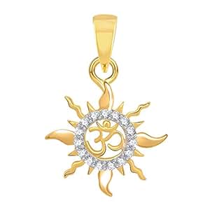 Buy The Marketvilla 925 Sterling Silver Om Surya Lord Sun Ohm Locket in ...
