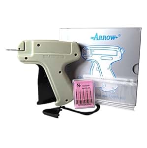 Tagging Gun +5 Steel Needle +1000 Kimble Tag Label Barbs for Clothes ...